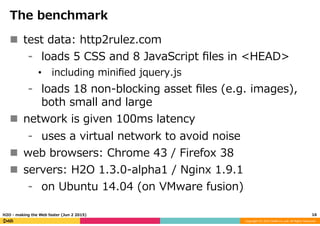 H2O - making the Web faster | PPT