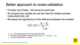 Robust approach to machine learning models comparison - Dmitry Larko ...