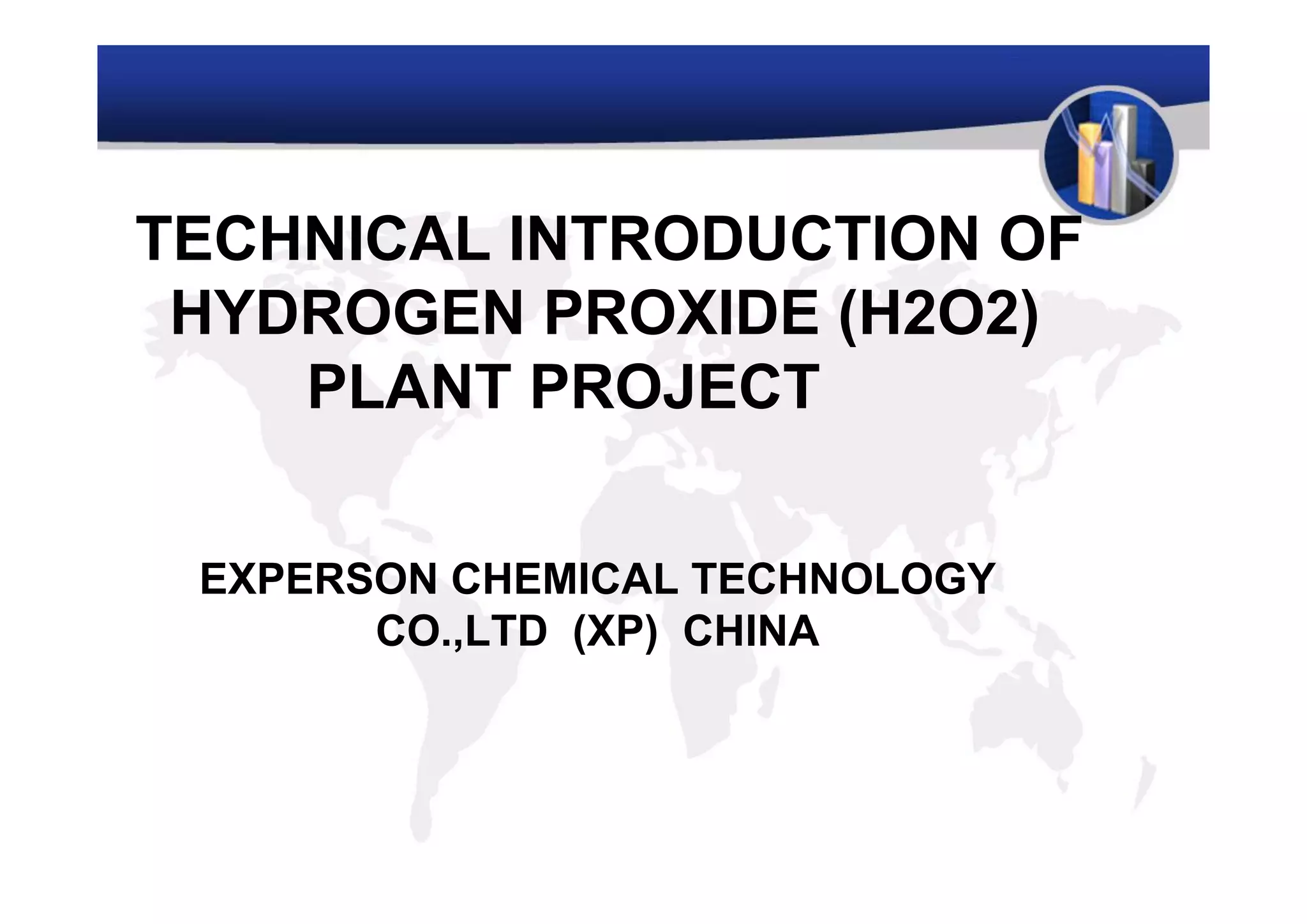 Hydrogen Peroxide Plant Project -EXPERSON | PDF