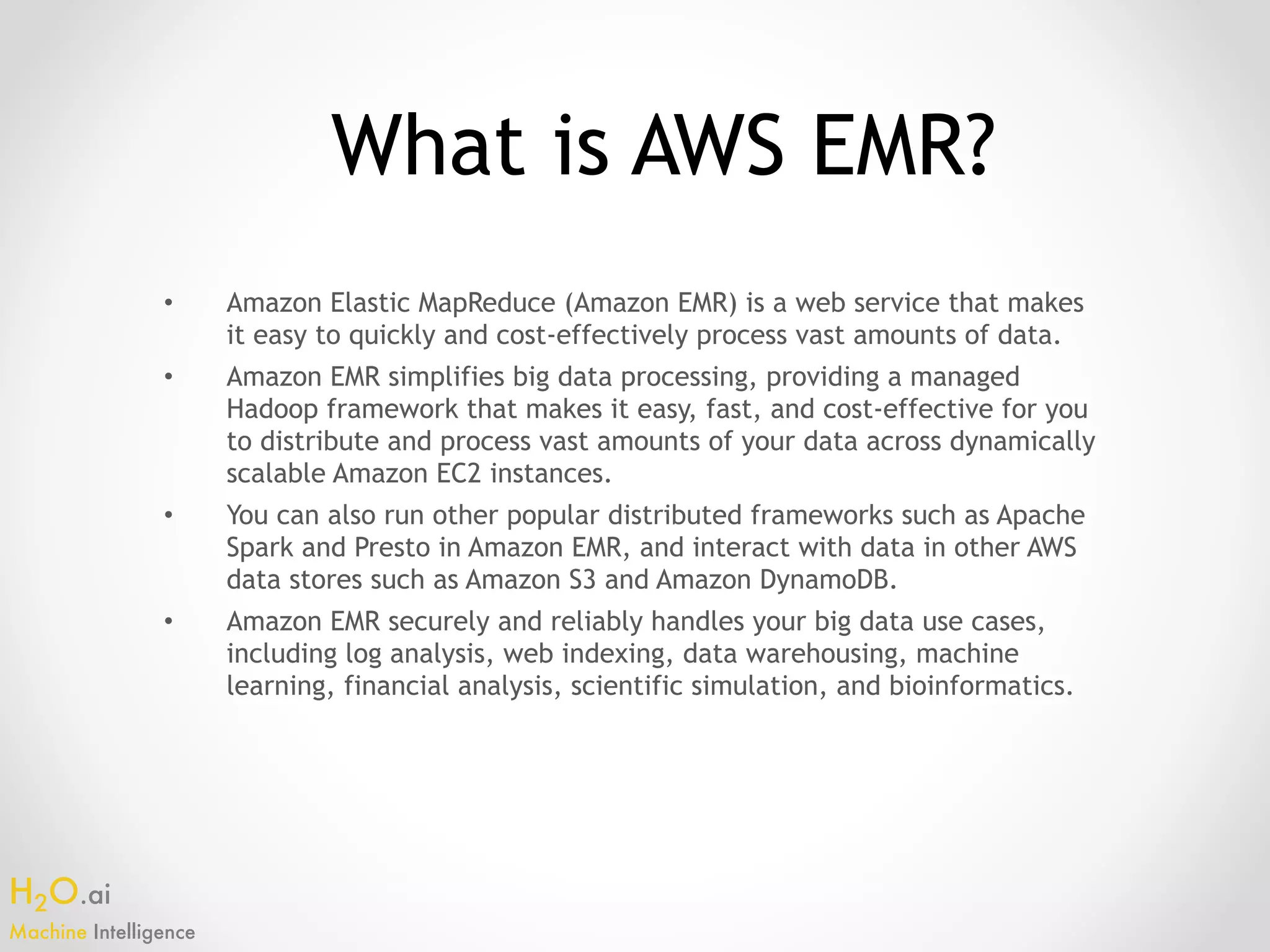 Intro to Machine Learning with H2O and AWS | PDF