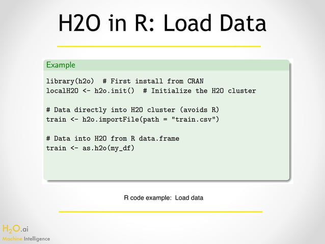 Intro to Machine Learning with H2O and AWS | PDF