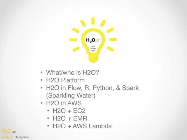 Intro to Machine Learning with H2O and AWS | PDF