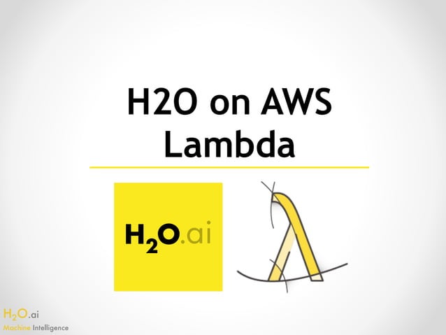 Intro to Machine Learning with H2O and AWS | PDF