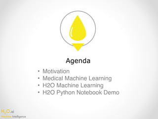 H2O for Medicine and Intro to H2O in Python | PPT