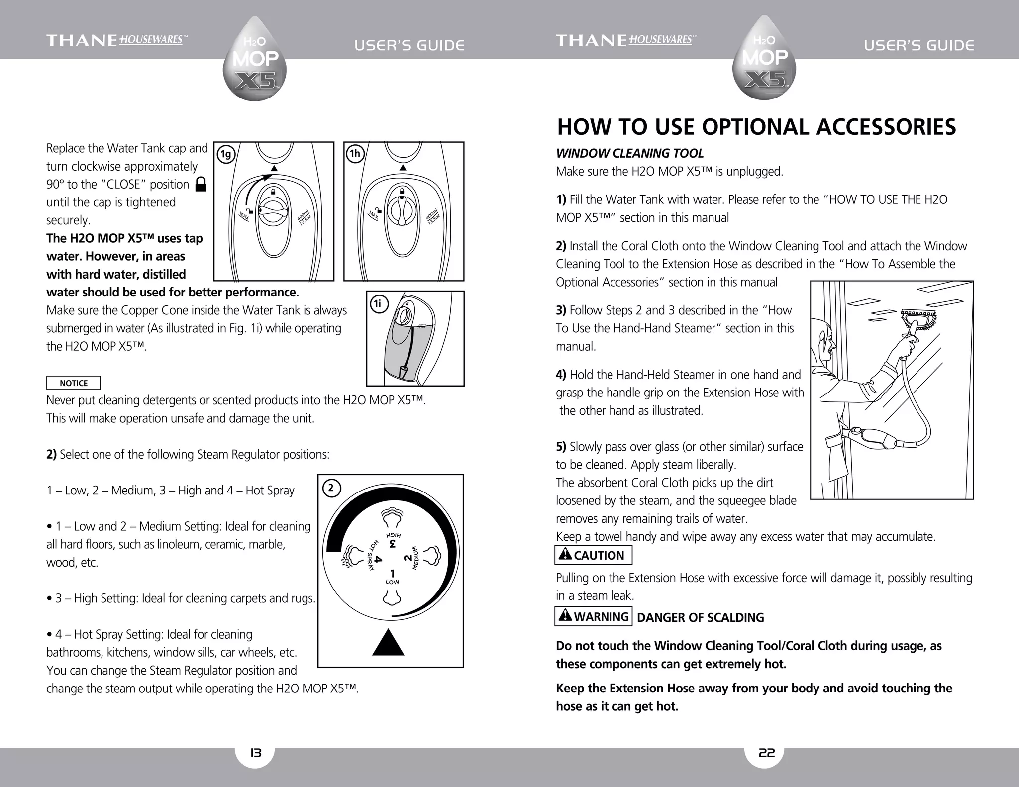 H2O Mop X5 User Guide / English | PDF