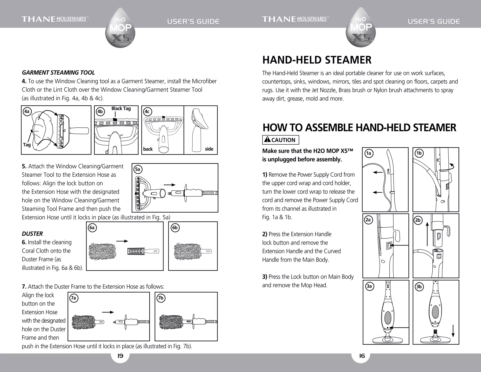 H2O Mop X5 User Guide / English | PDF