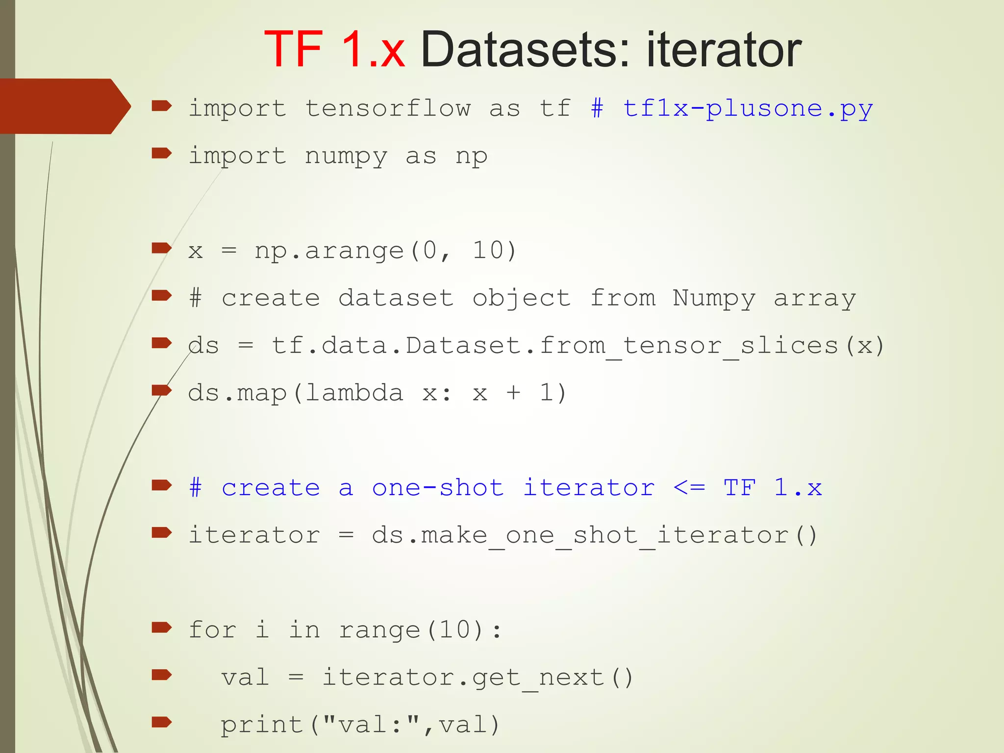 Introduction to TensorFlow 2 | PPT