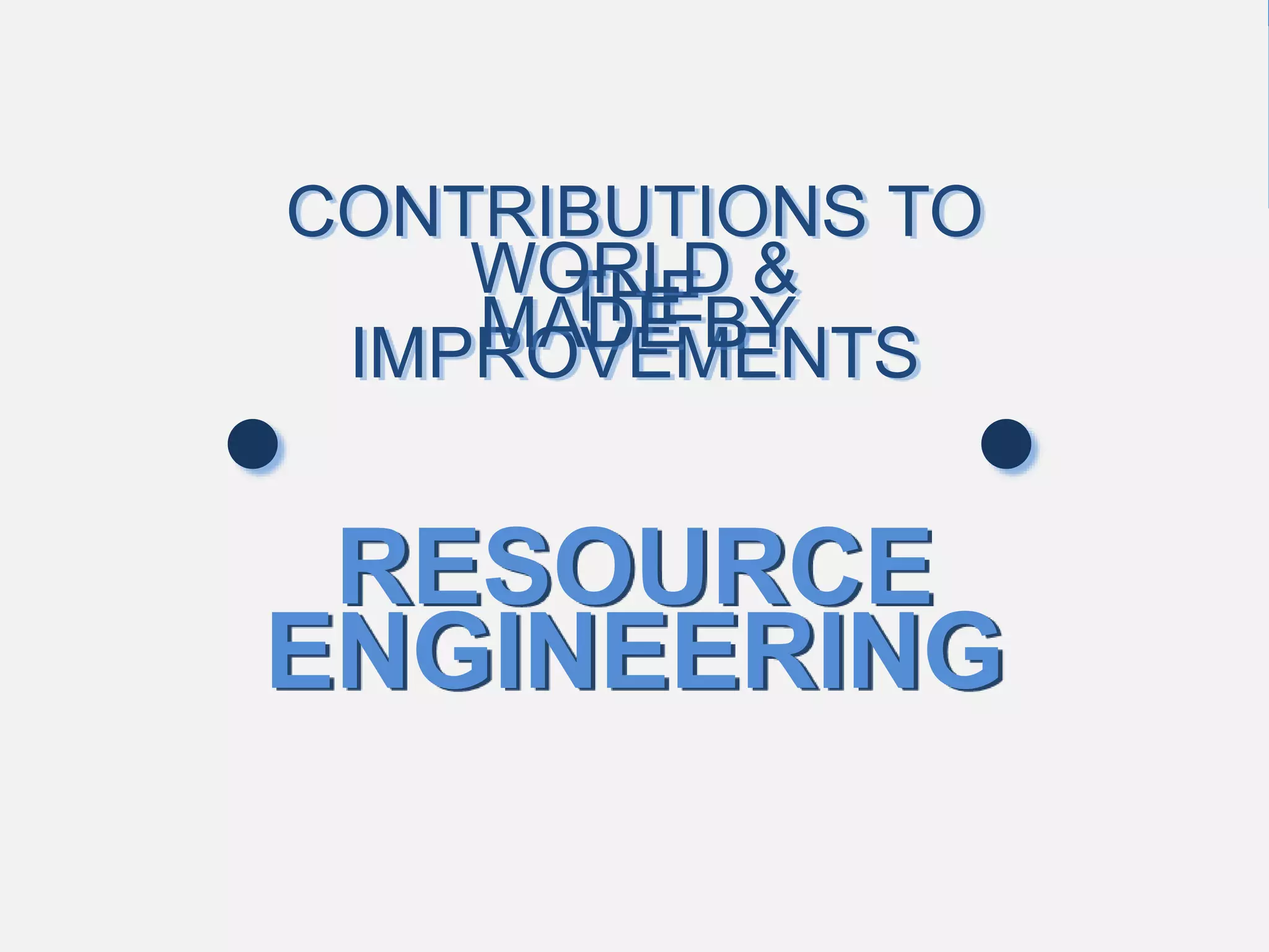 Water Resource Engineering - reporting | PPTX