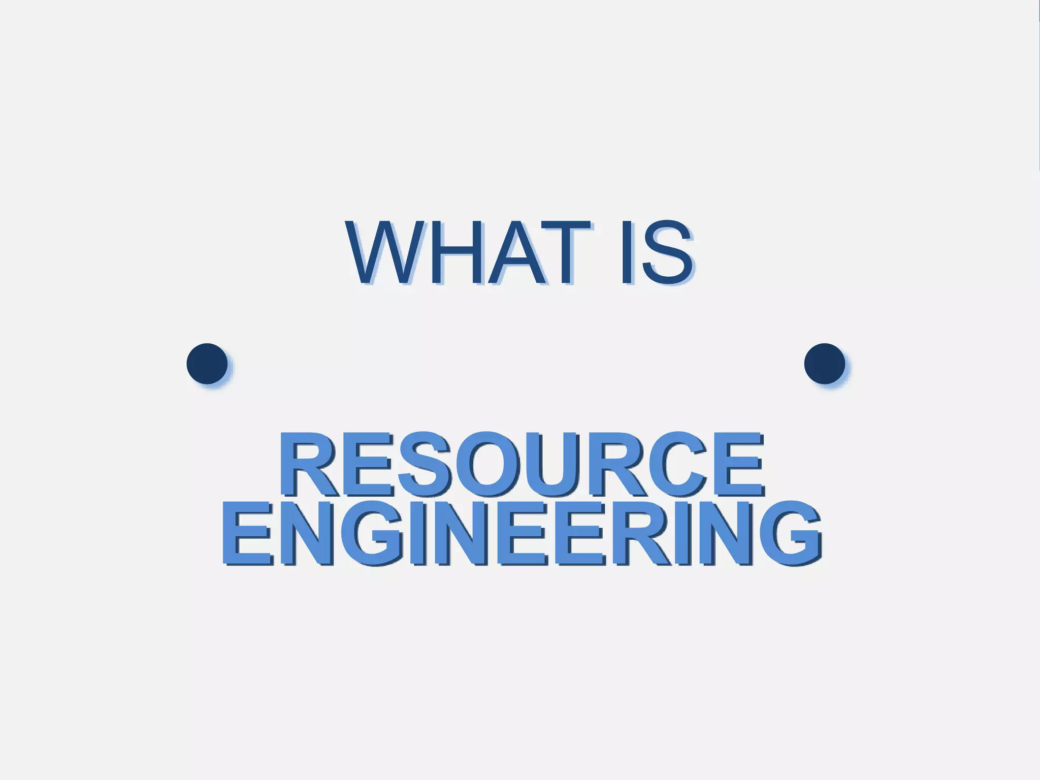 Water Resource Engineering - reporting | PPTX