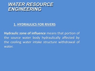 Water Resource Engineering - reporting | PPTX