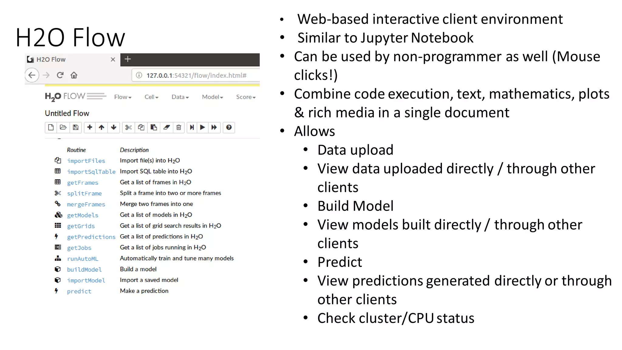 Machine Learning With H2O vs SparkML | PDF