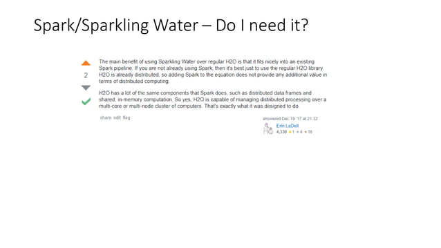 Machine Learning With H2O vs SparkML | PDF