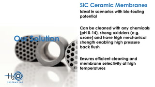 SiC Membranes Pre-RO Treatment of Scrubber Effluent: Case Study | PPT ...