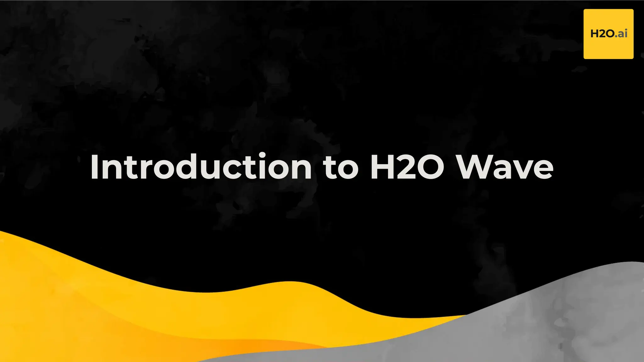 H2O Wave Course Starter - Presentation Slides | PDF | Internet | Computing