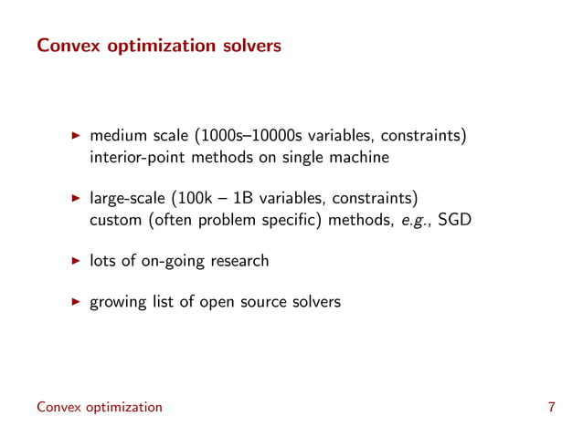 H2O World - Consensus Optimization and Machine Learning - Stephen Boyd | PPT