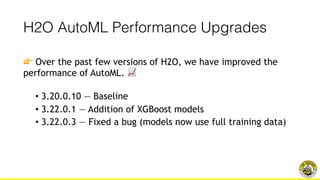 Erin LeDell, H2O.ai - Scalable Automatic Machine Learning - H2O World San Francisco | PDF