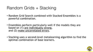 Erin LeDell, H2O.ai - Scalable Automatic Machine Learning - H2O World San Francisco | PDF