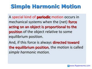 Physics - Oscillations | PPT
