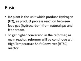 H2 plant skc | PPT