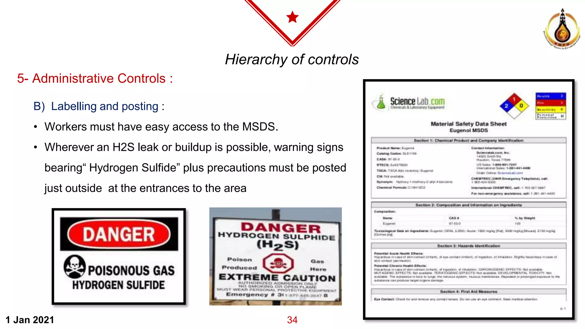 H2S - Hydrogen Sulfide | PPTX