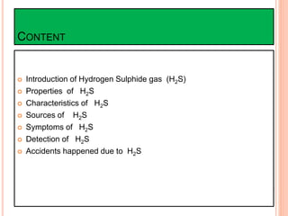 H2 s presentation | PPTX | Lung and Respiratory Health | Diseases and ...