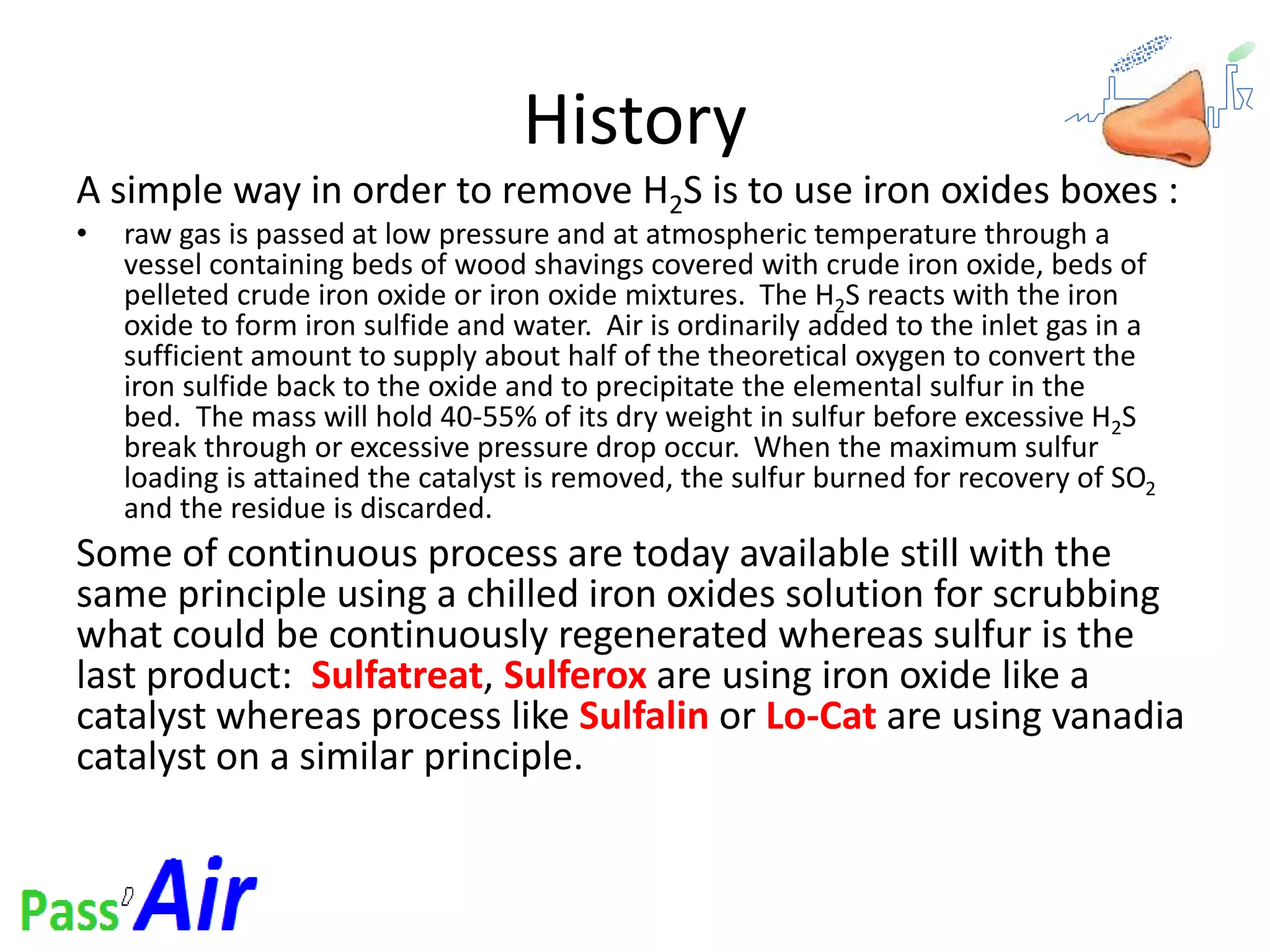 H2 S and SO2 removal and possible valorization | PPTX