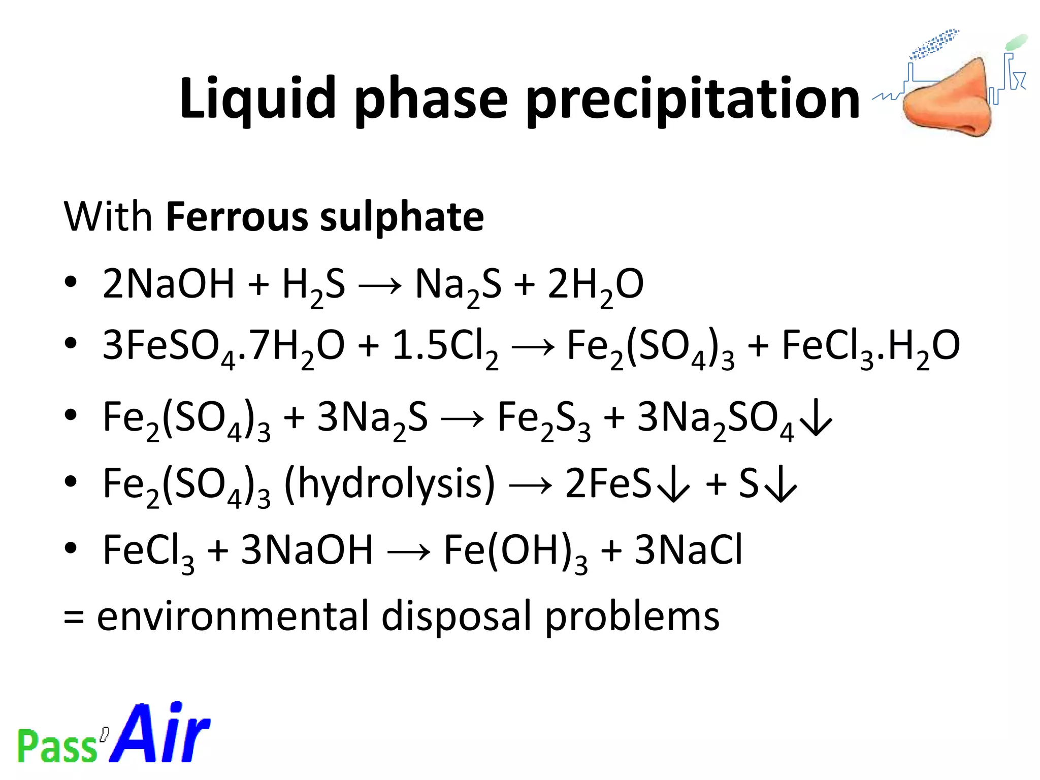 H2 S and SO2 removal and possible valorization | PPTX