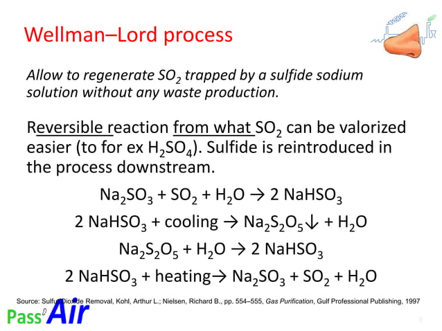 H2 S and SO2 removal and possible valorization | PPTX | Chemistry | Science