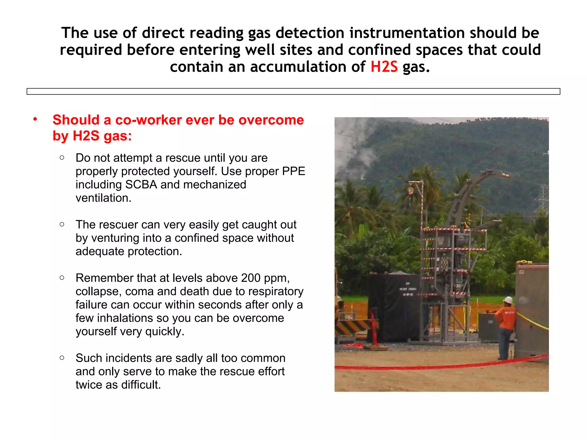 H2S Safety Reminders | PPT