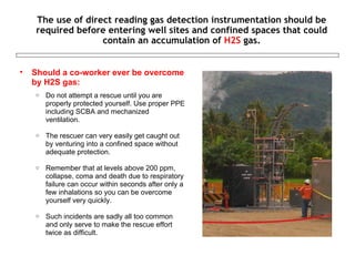 H2S Safety Reminders | PPT