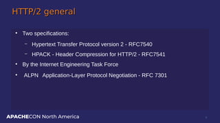 HTTP/2, HTTP/3 and SSL/TLS State of the Art in Our Servers | PPT
