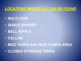 H2S awareness (Hydrogen Sulfide) its a matter of life or death. | PPTX