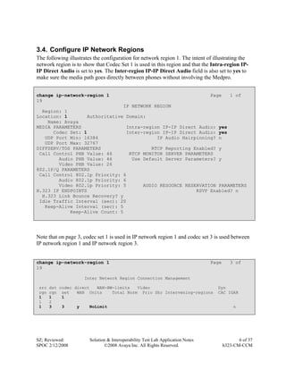 Avaya Cisco Trunking | PDF