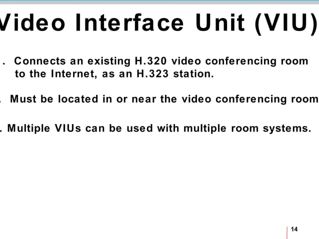 H323 Video PPT | PPT | Web Conferencing | Computer Software and ...