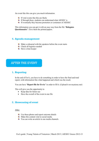 EwA guide for tmp | PDF