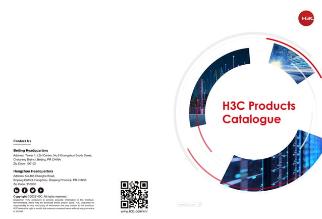 H3C Products Calalogue (H3C Server, Switch) | PDF | Cloud Computing | Internet