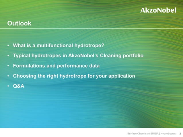 Multifunctional hydrotropes | PDF