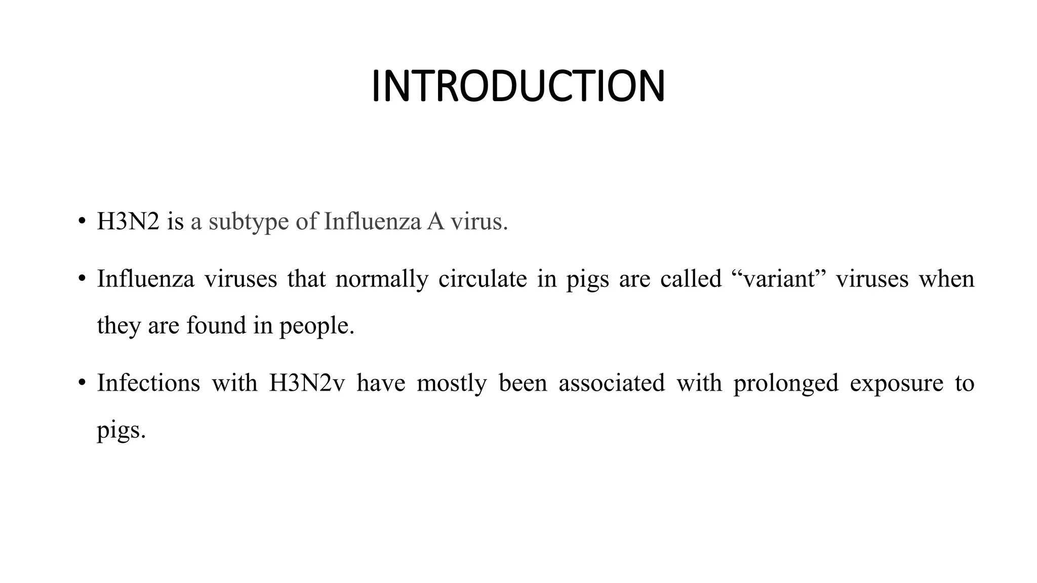 H3N2 Influenza virus | PPTX