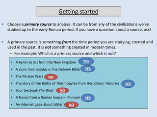 H4 source-analysis-workshop | PPT
