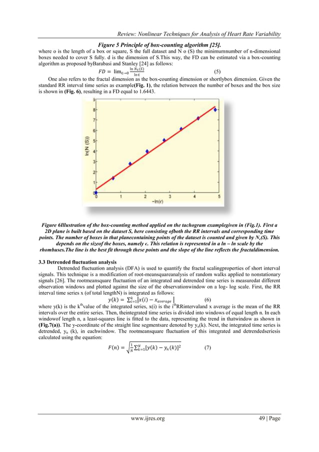 Review: Nonlinear Techniques for Analysis of Heart Rate Variability | PDF | Heart and ...