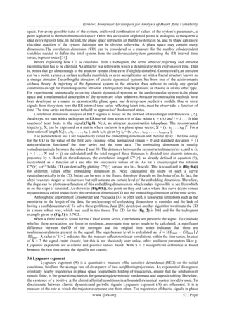 Review: Nonlinear Techniques for Analysis of Heart Rate Variability | PDF