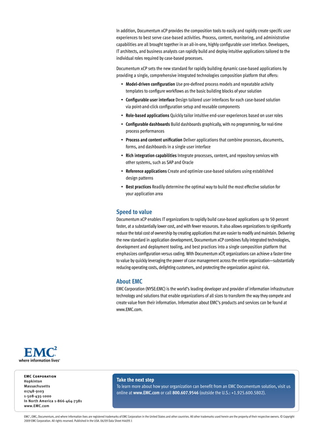 H4699 documentum-xcp-ds | PDF