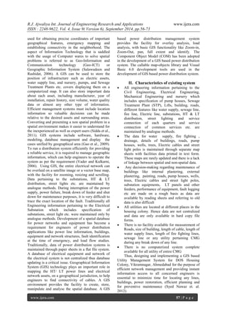 Design and Development of GIS Based Utility Management System at DOS ...