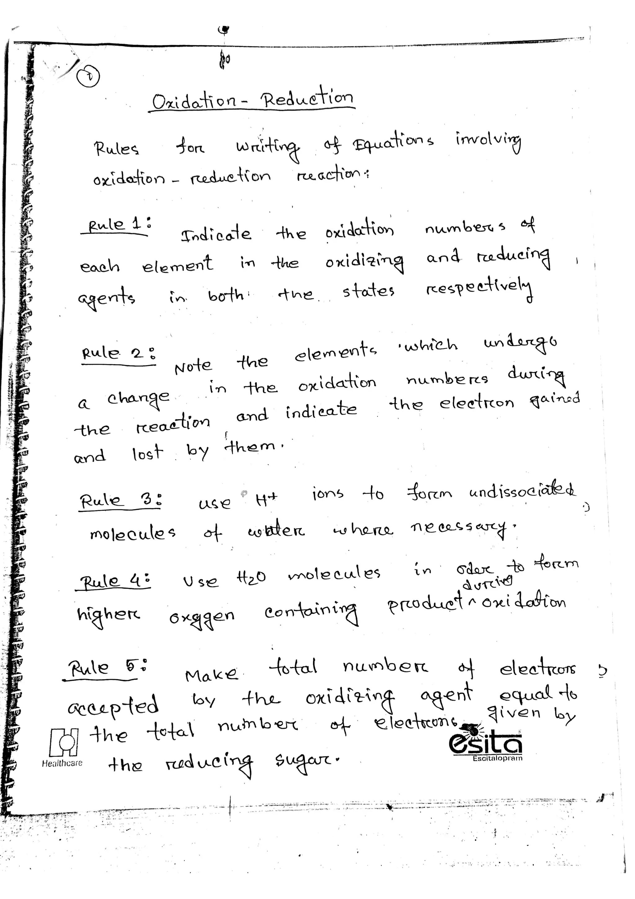 Oxidation reduction reactions and reactants | PDF | Chemistry | Science