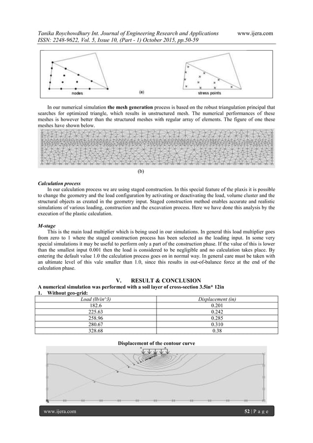 Numerical Modelling of Soil Improvement Using Geo-fabrics | PDF | Civil ...