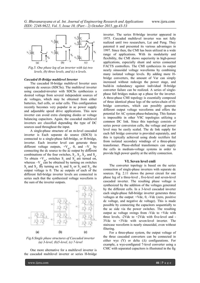 Analysis and hardware implementation of five level cascaded H Bridge inverter | PDF