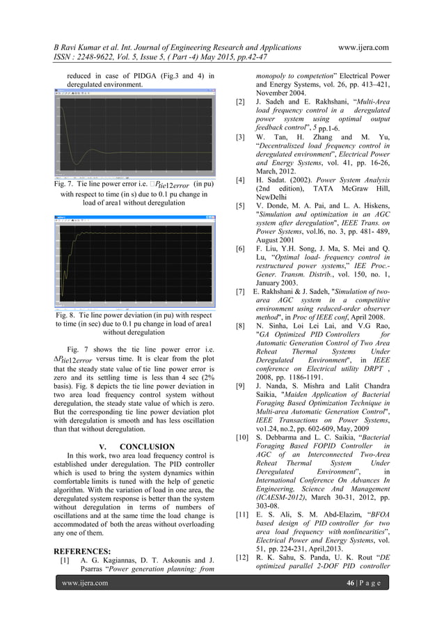 Tuning PID Controller Parameters for Load Frequency Control Considering System Uncertainties | PDF