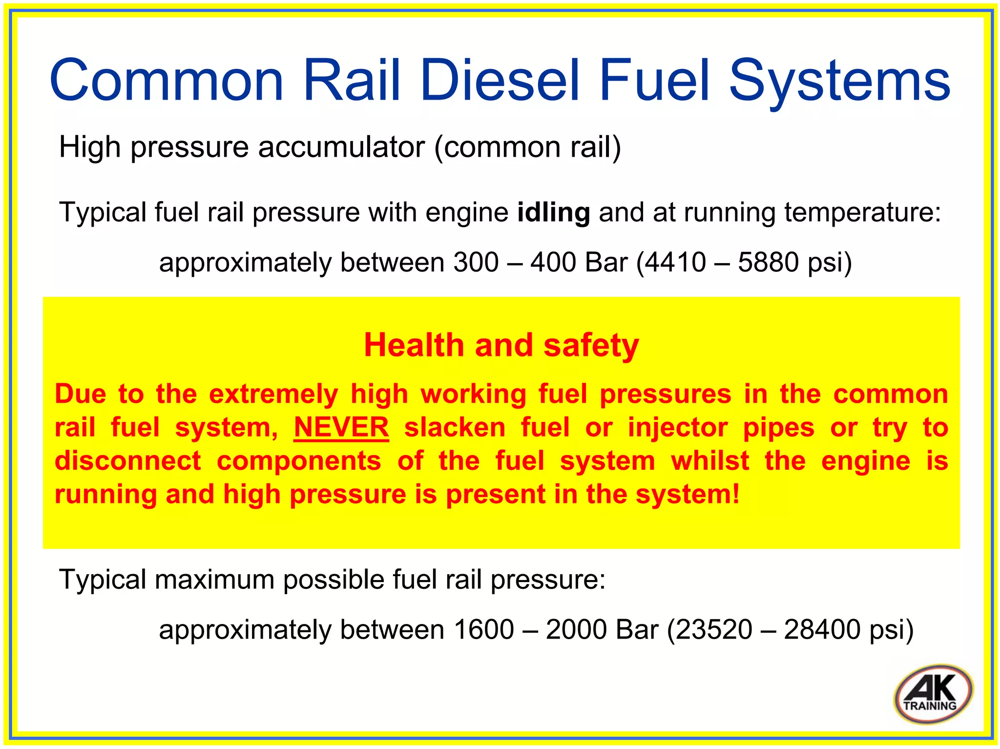 Common rail diesel fuel systems | PDF