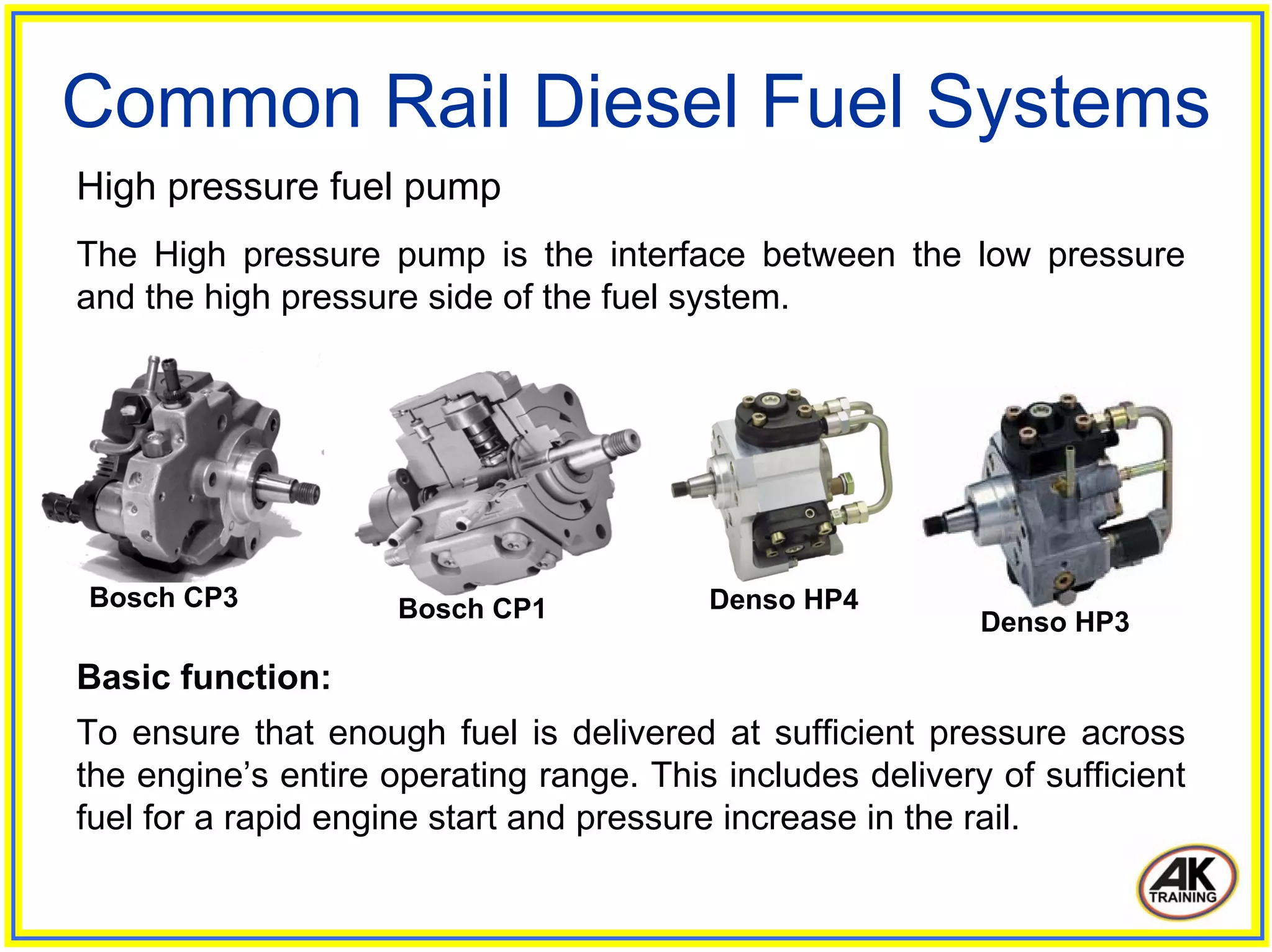Common rail diesel fuel systems | PDF