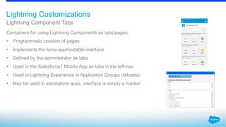 Customizing Salesforce User Interfaces with Lightning Components | PDF | Computing | Technology ...